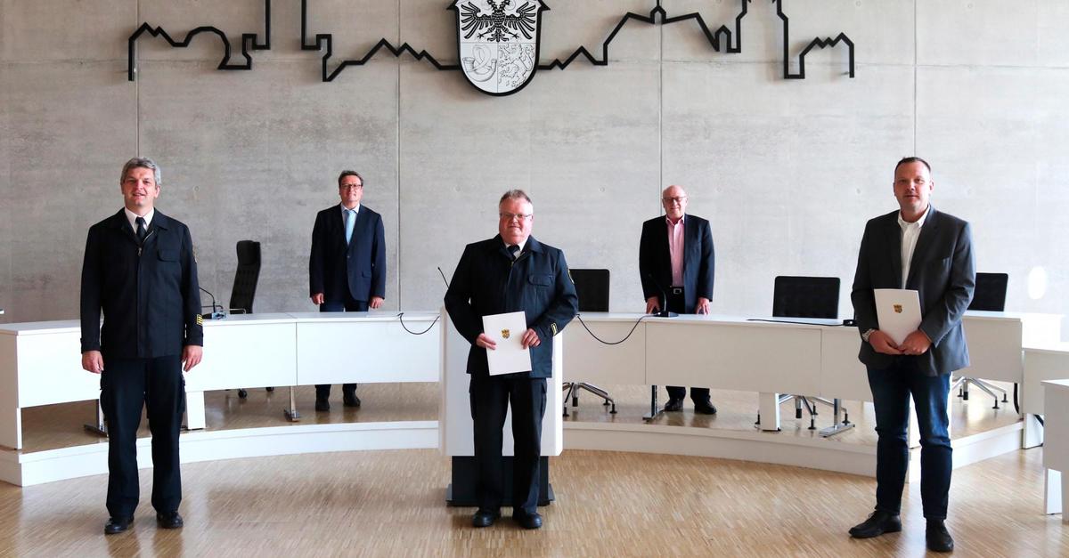 Dirk Schumacher ist neuer Vize-Kreisbrandinspektor