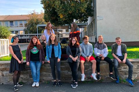 Zehn Absolventen "bauen" ihr Abitur