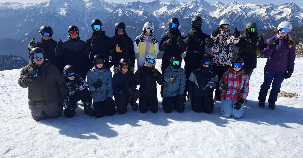 Holderbergschule Eschenburg: Skifahren in Südtirols Alpen