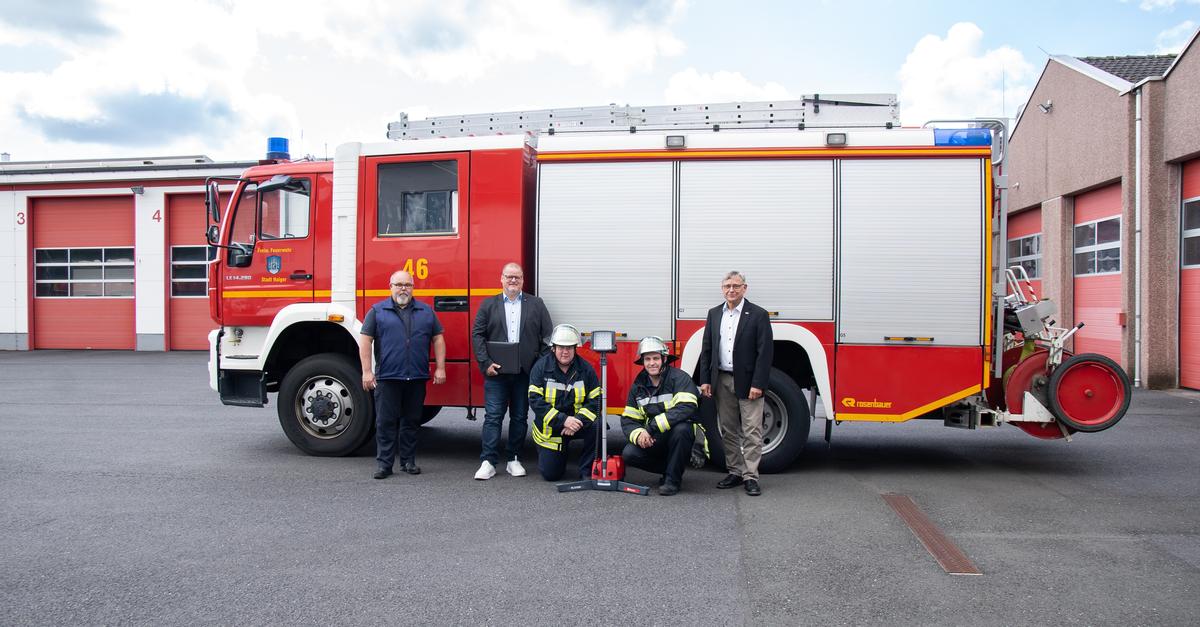 Die Feuerwehr Haiger ist noch besser für Einsätze gewappnet