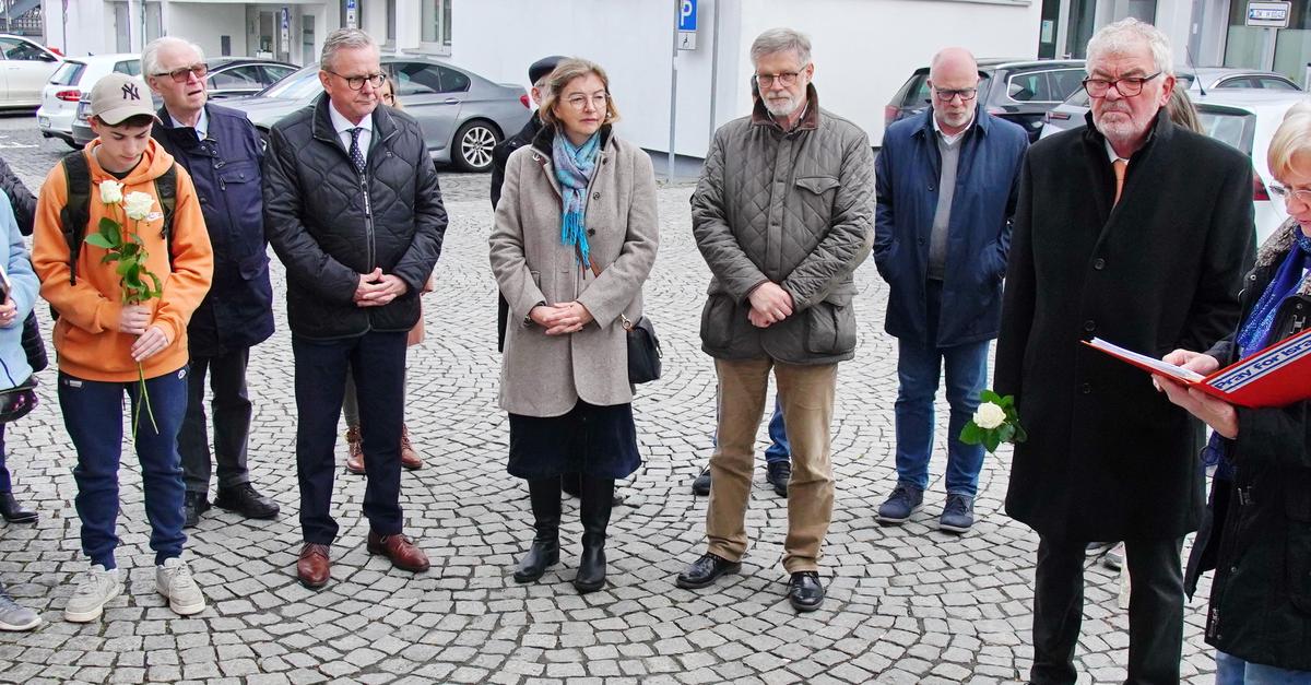 Gedenken an die jüdische Familie Hirsch in Haiger
