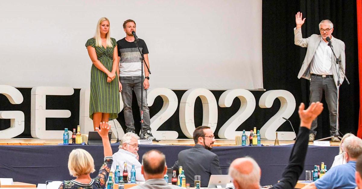 Lisa und Felix Hoffmann sind Haigers Hessentagspaar