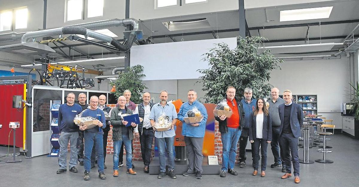 Cloos Schweißtechnik ehrt seine Jubilare