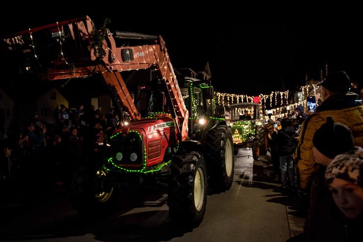 Haigerer Landwirte lassen Kinderaugen strahlen