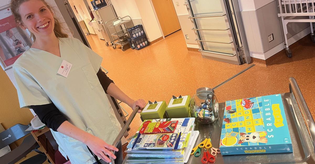 Mobiles Spieleangebot der DRK-Kinderklinik Siegen gestartet