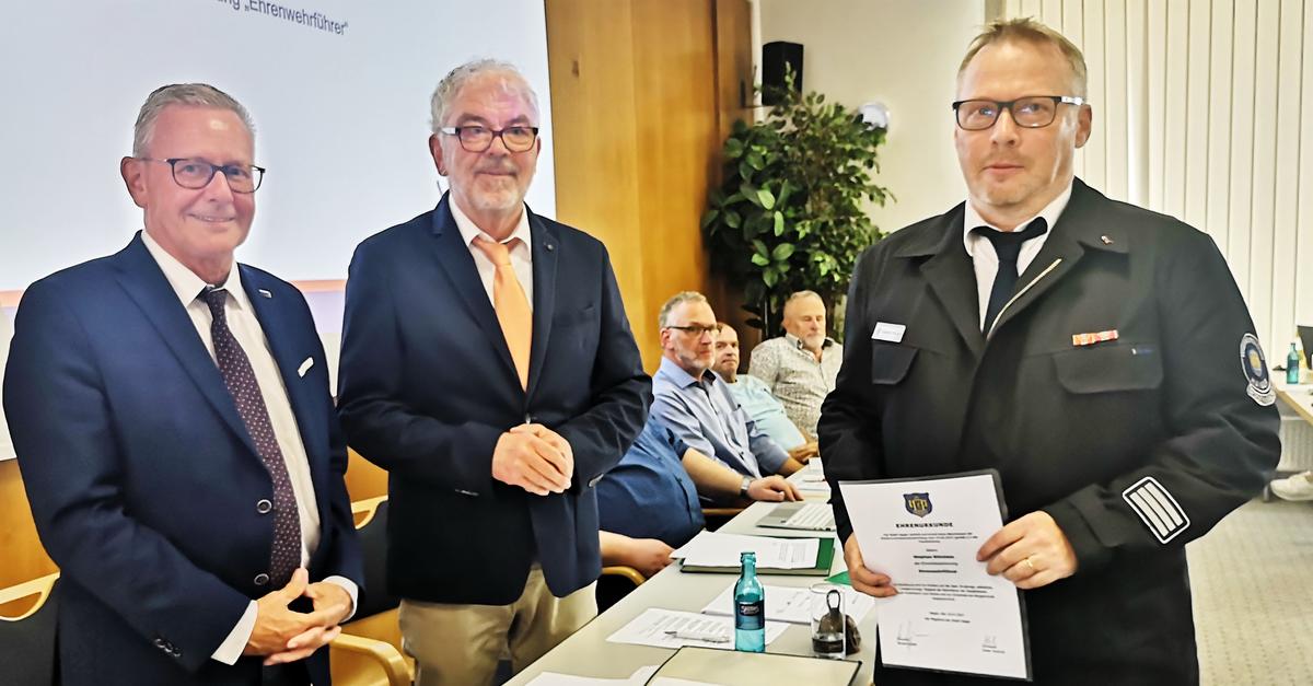 Stephan Stöcklein hat viele „Feuerwehrspuren“ hinterlassen