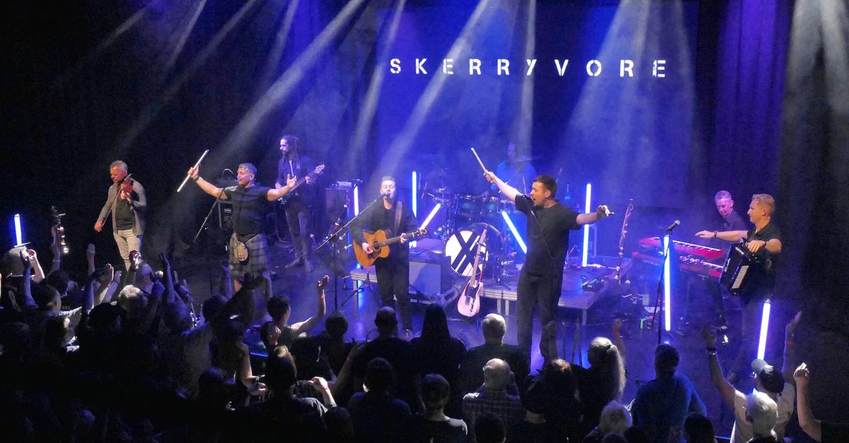 Schotten-Rock mit „Skerryvore“ in der „KuSch“ begeistert