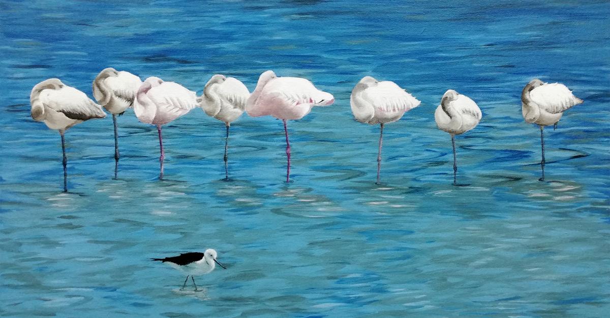 Malkurs-Teilnehmer präsentieren ihre Werke in Herborn