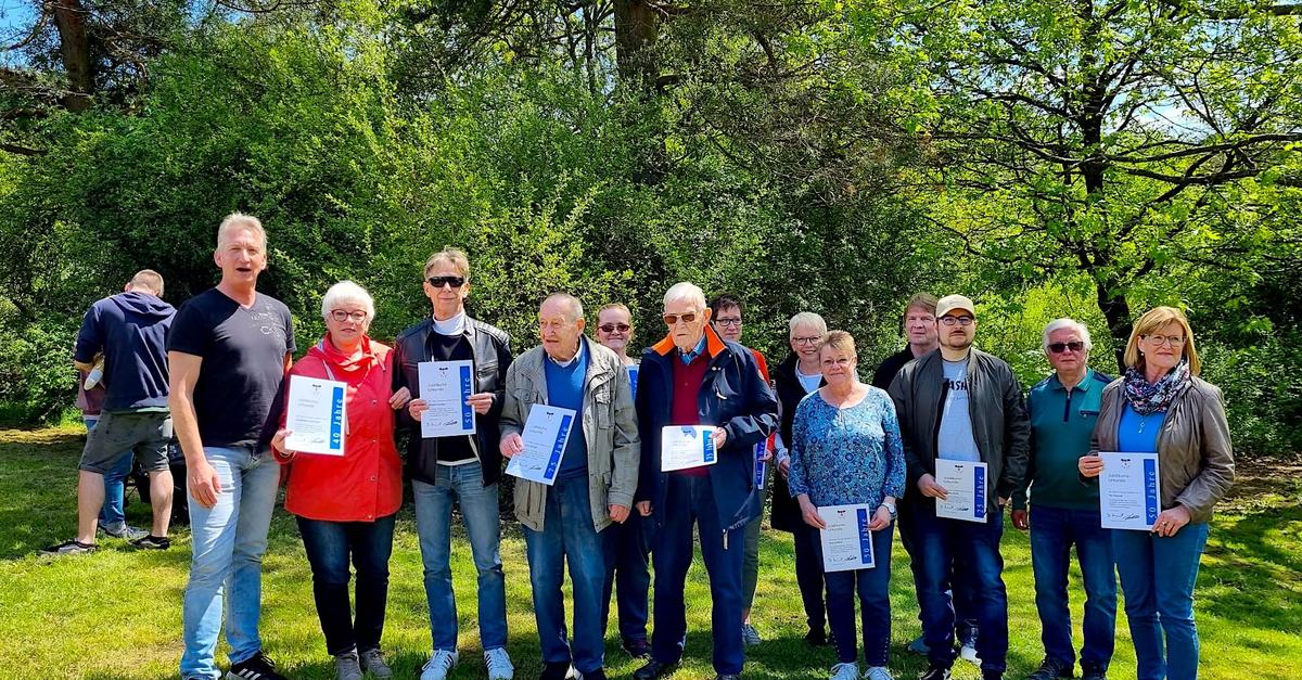 TV Erda ehrt Mitglieder beim Hüttentag