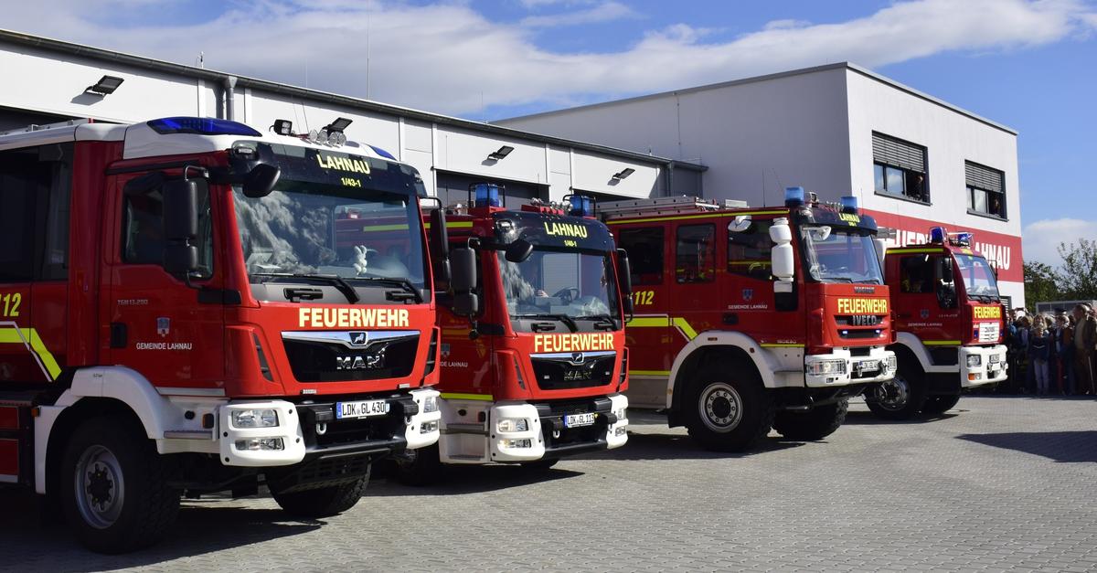 Feuerwehr Lahnau ist umgezogen: Neubau für 9 Millionen Euro