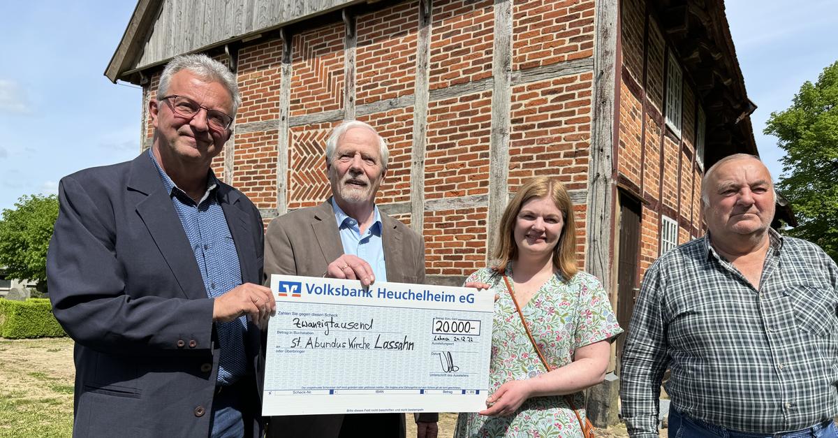 Lahnauer Verein hilft Kirchengemeinde in Lassahn