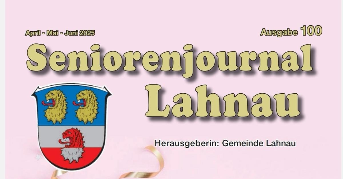 Seit 25 Jahren gibt es das Seniorenjournal Lahnau