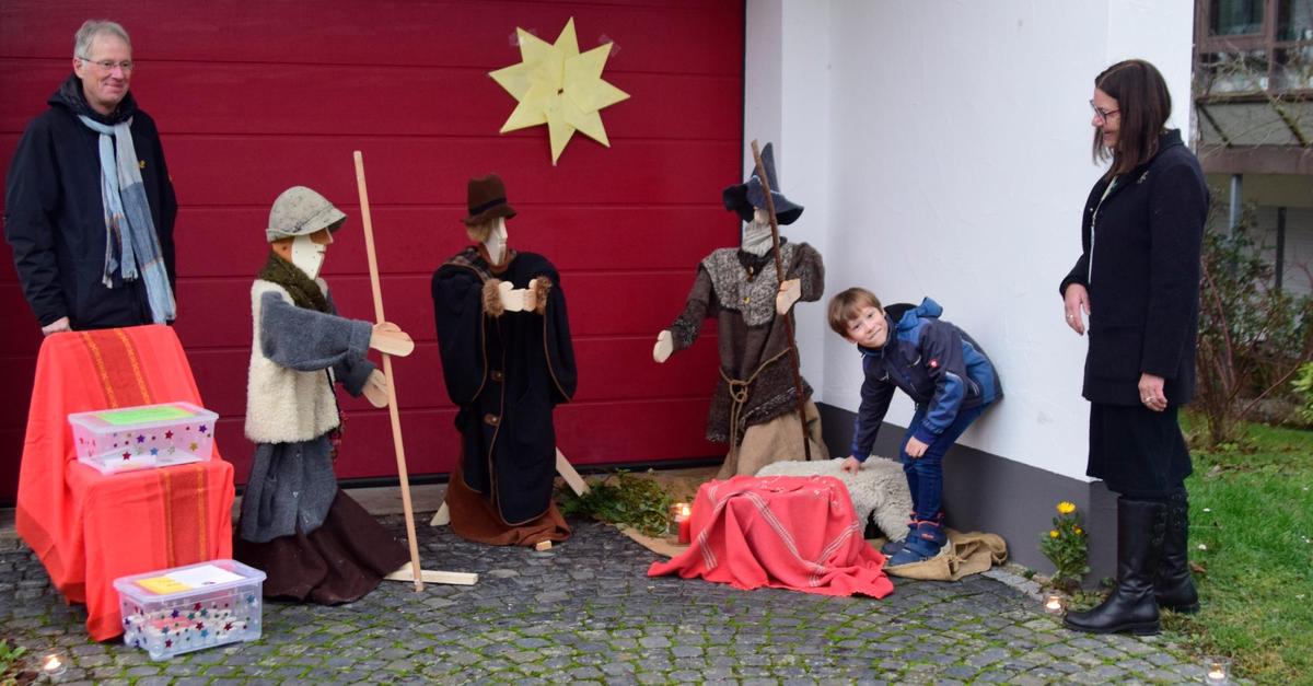 23 Stationen laden im Advent in Lahnau zum Verweilen ein