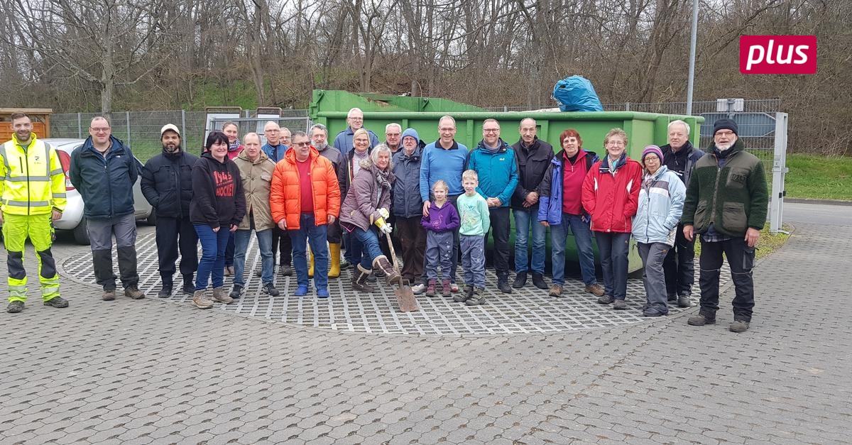 Heuchelheimer säubern die Landschaft