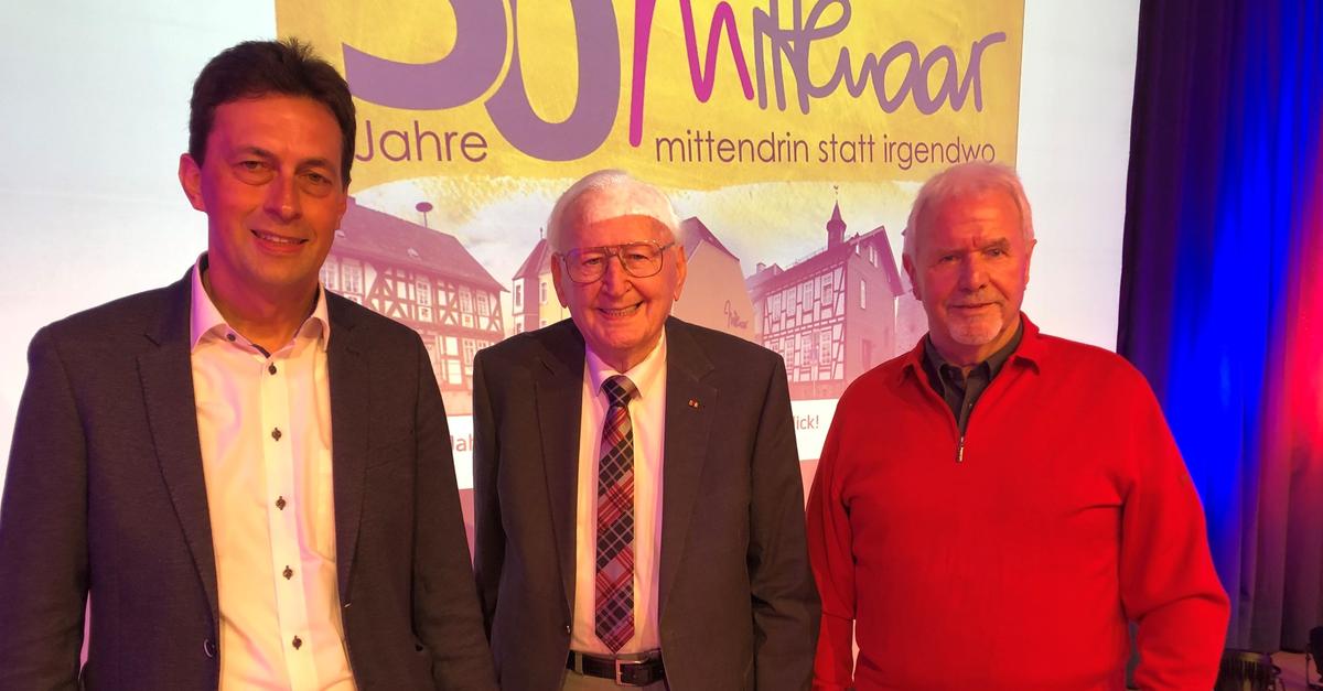 Der Bürgermeister, den es in Mittenaar nur laut Statistik gab