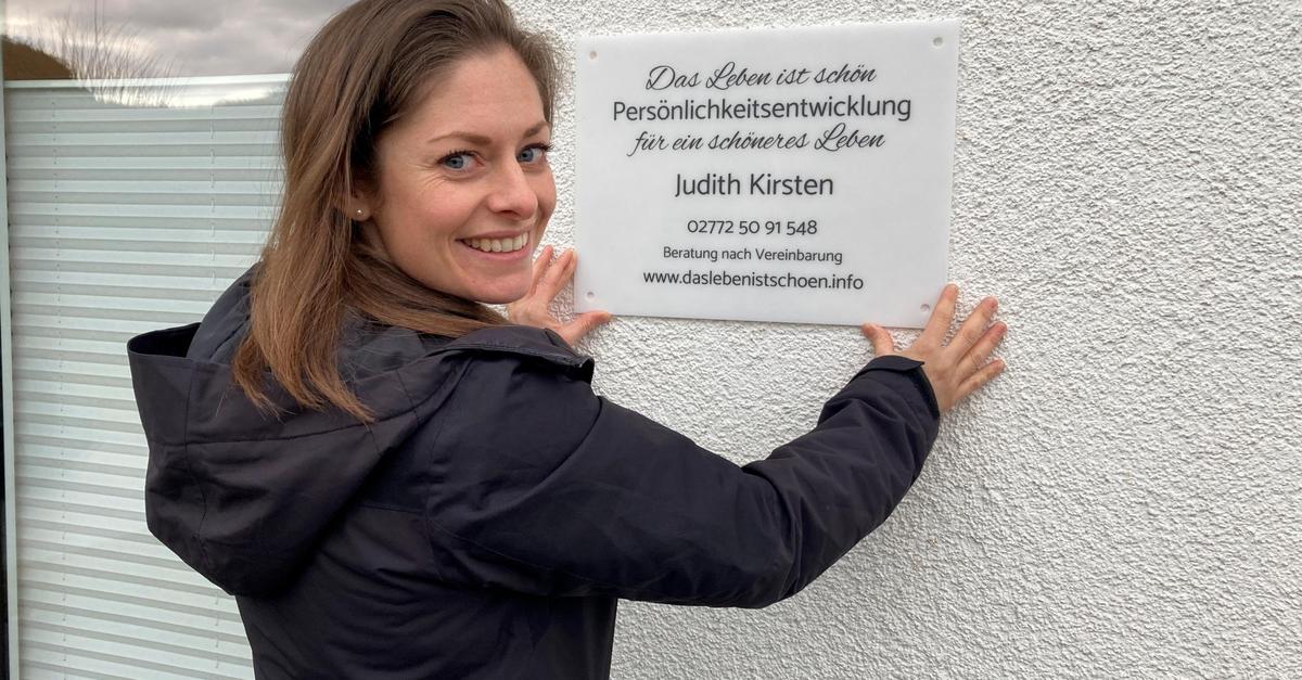 Judith Kirsten möchte Wege aus Krisen aufzeigen