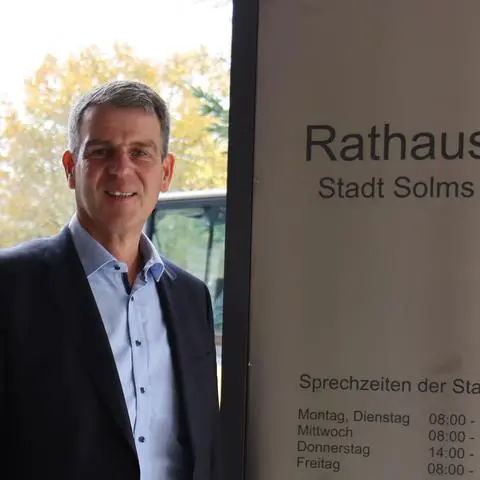 Gerhard Lambeck will Bürgermeister in Solms werden