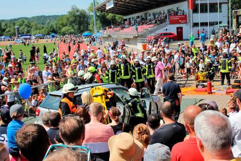 Polizeischau in Wetzlar lockt 10.000 Besucher