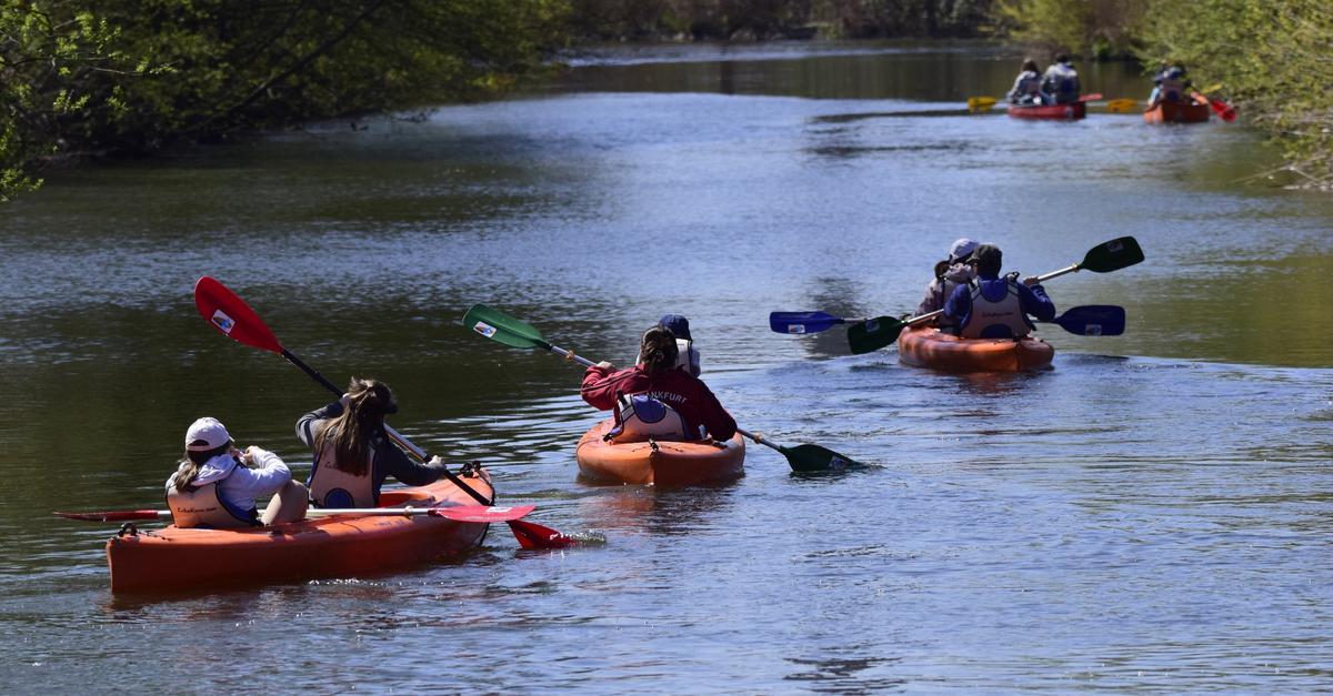 Auf der Lahn zwischen Gießen und Wetzlar tut sich was