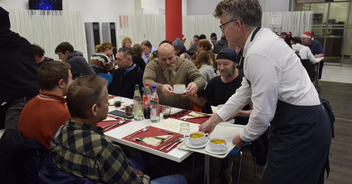 Weihnachtsessen für Wetzlarer Wohnungslose