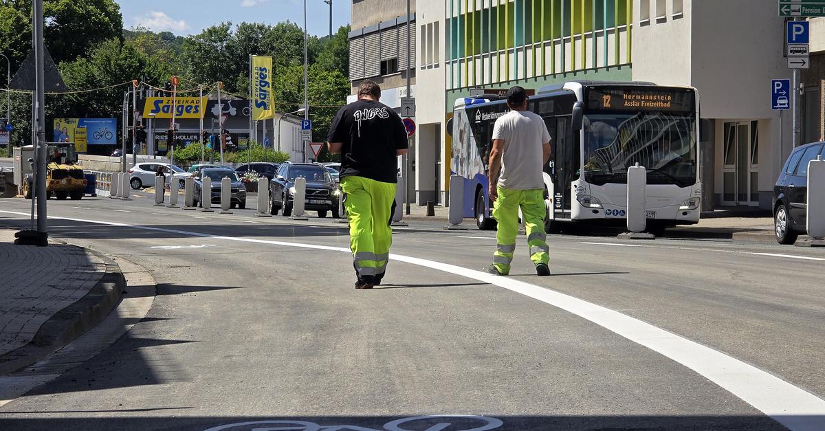 Ende der Bauarbeiten am Karl-Kellner-Ring in Sicht