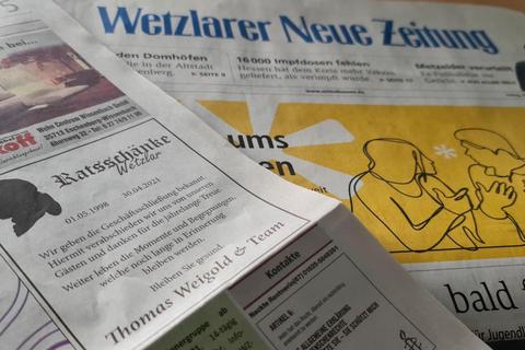 Die Ratsschänke am Wetzlarer Fischmarkt schließt