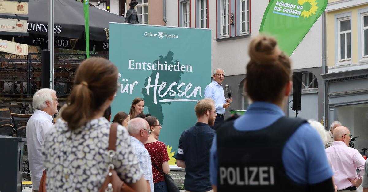 Al-Wazir in Wetzlar: Waffen schaffen keinen Frieden, aber...