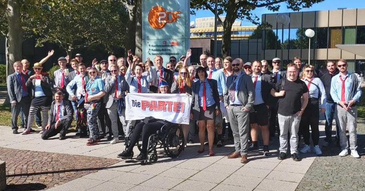 Netzwelt: Harapat und „Die Partei“ kapern ZDF-Fernsehgarten