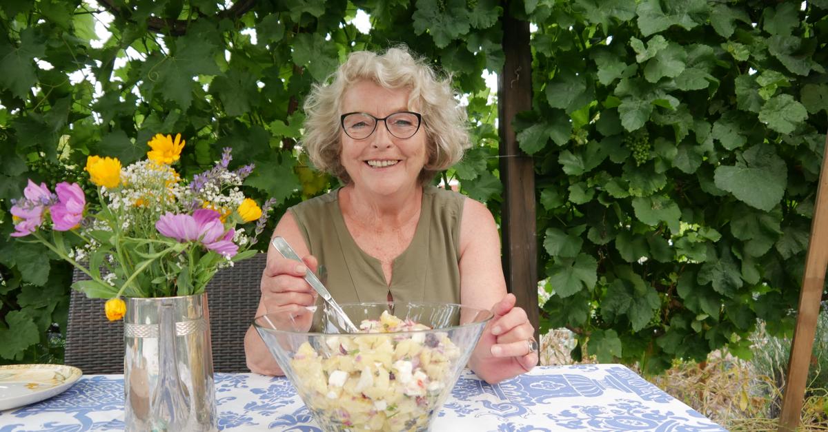 Oma Ute: Mediterraner Kartoffelsalat mit Wumms