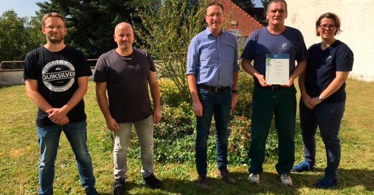 Klaus Fritzges ist seit 40 Jahren bei Glatfelter