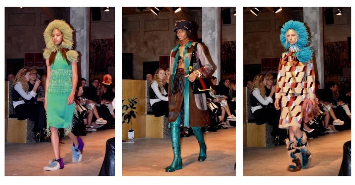 Mein Supermodel bei Prada auf dem Laufsteg