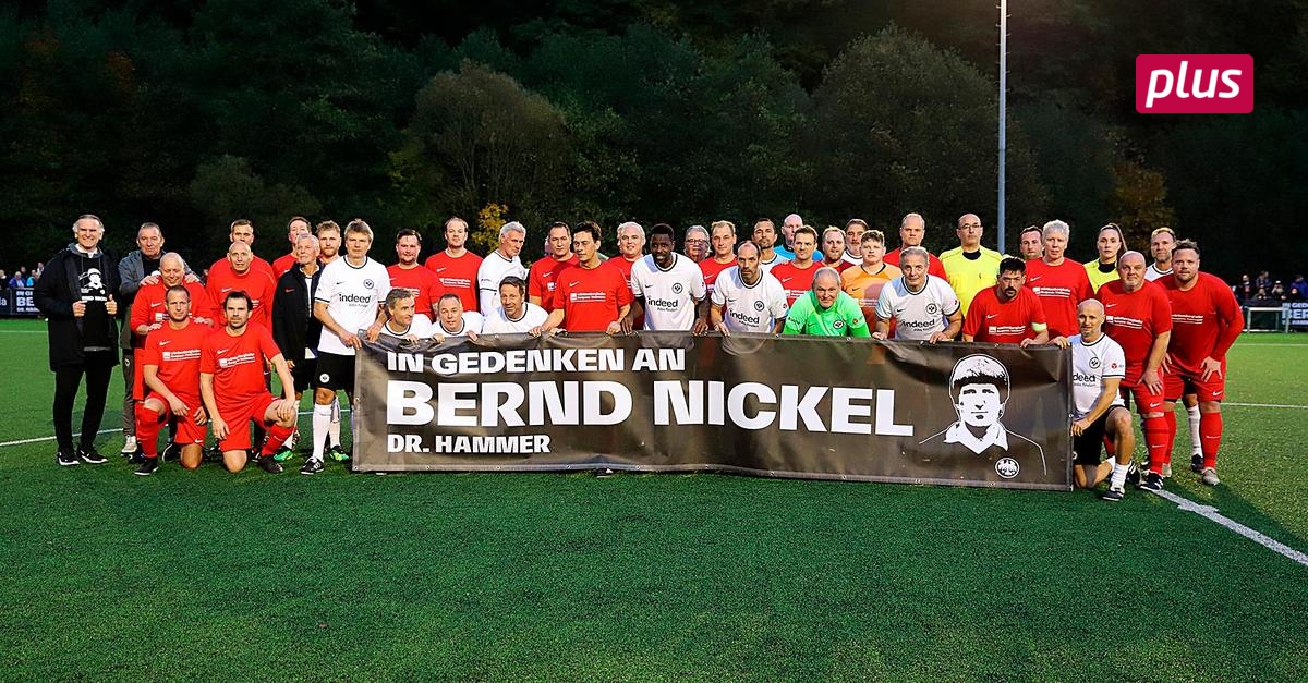 SV Eisemroth und Eintracht Frankfurt gedenken Bernd Nickel