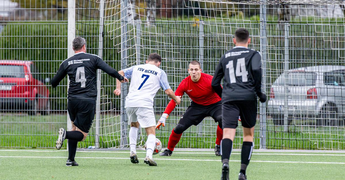 TSV Bicken kommt in Ehringshausen noch mit blauem Auge davon