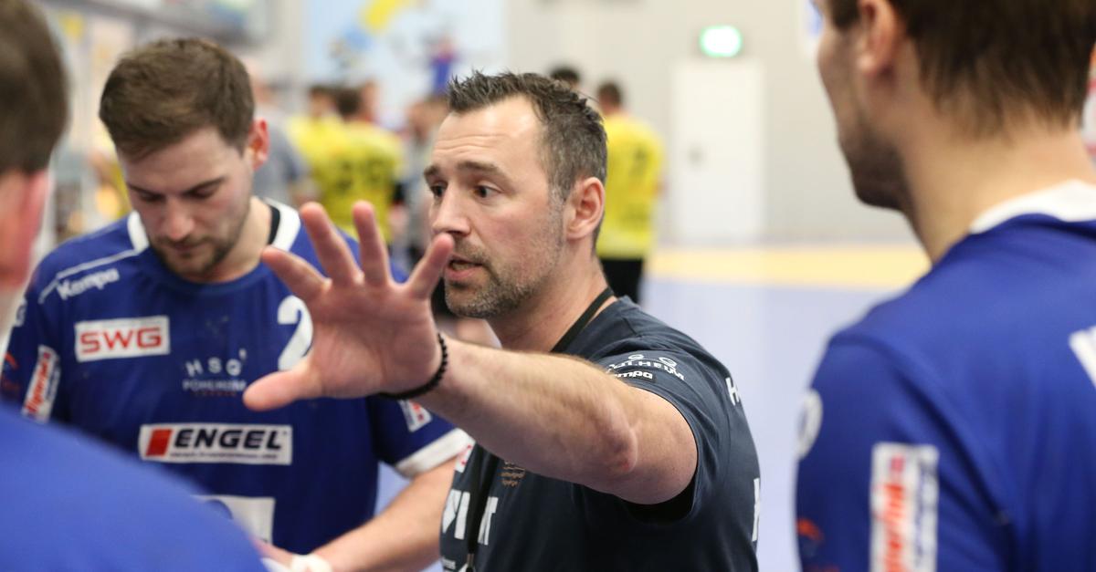 TV Hüttenberg U23: Trainer Mario Weber im Gefühlschaos