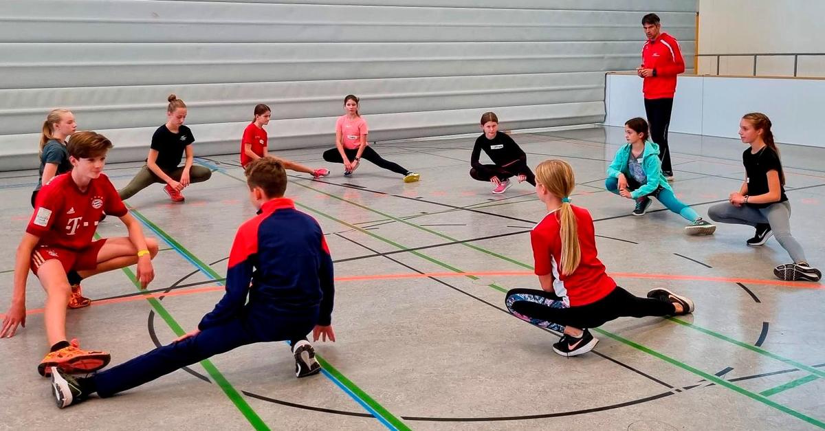 Talentstützpunktkader der Leichtathleten steht