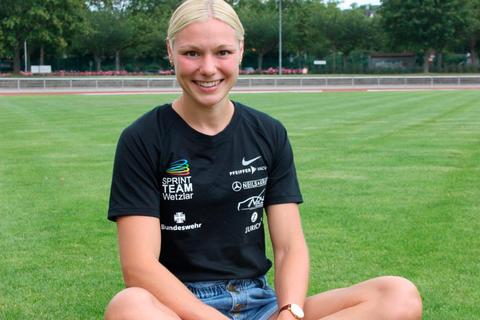 Sprinterin Lisa Mayer startet in Wetzlar in die Saison