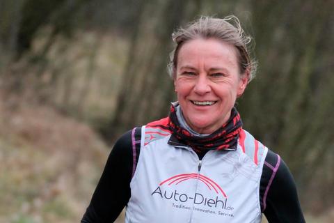 Michaela Wolf läuft allen davon