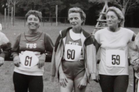 Läuferinnen der LG Wetzlar auch gemeinsam flott unterwegs