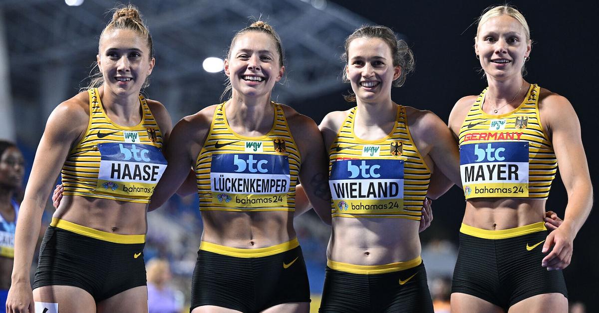 Lisa Mayer, Rebekka Haase und Kevin Kranz lösen Paris-Ticket