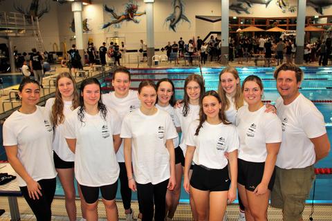 Schwimmerinnen des TV Wetzlar hoffen auf den Aufstieg