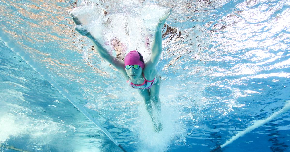 Clara Connert vom TV Wetzlar schwimmt in Berlin ins Finale