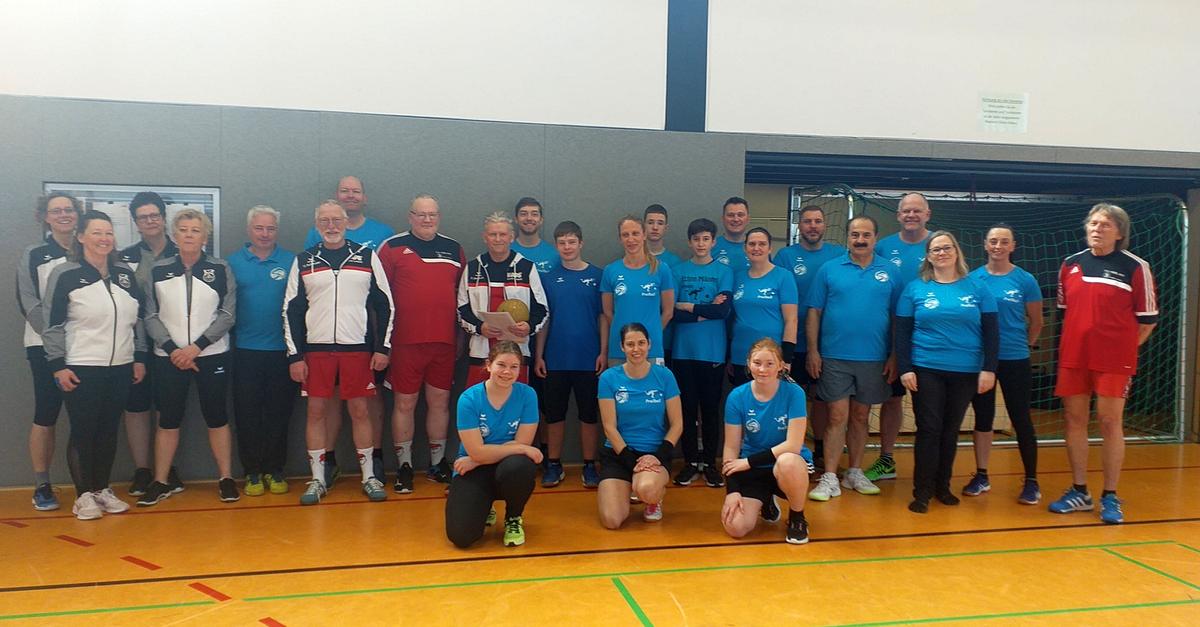 Prellballer ermitteln ihre Gaumeister in Sinn