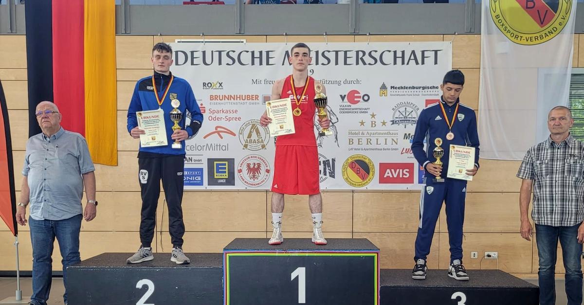 Walid Khakishov ist Deutscher Jugendmeister