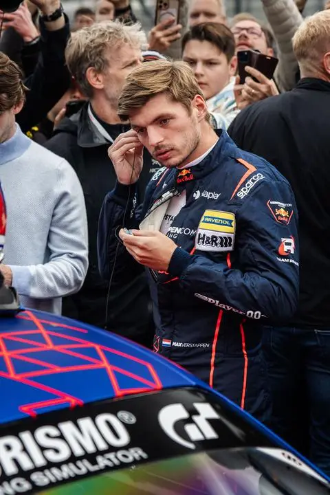 Rennfahrer Christoph Krombach trifft Formel1-Weltmeister