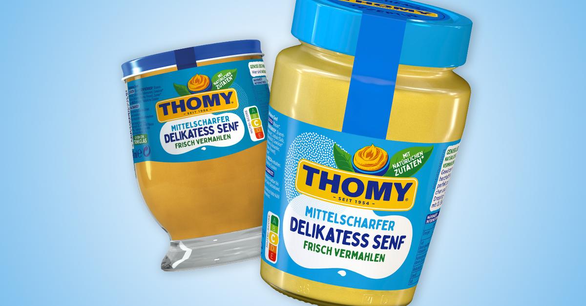 Ende einer Ära: Thomy schafft das Senf-Trinkglas ab